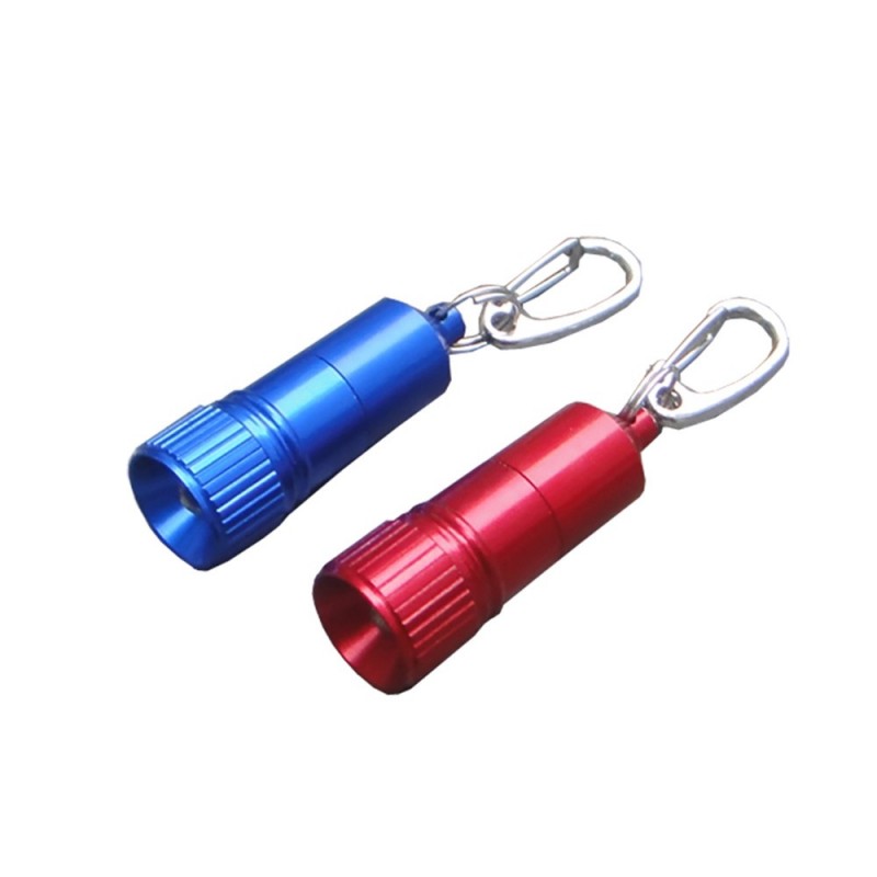 MINI LINTERNA LLAVERO 1 SUPER LED CON PILAS (EXP. 24UNI)