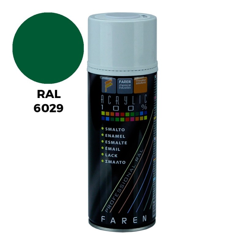 SPRAY RAL 6029 VERDE MENTA 400ML.
